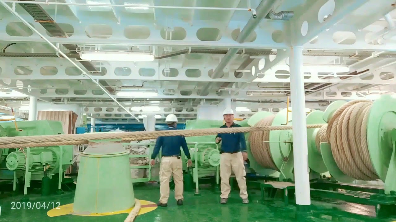 DEPARTURE MOORING OPERATION - YouTube