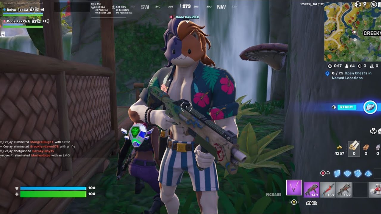 How To Get Purradise Meowscles In Fortnite Early!!! (Use Code "PaxRick ...