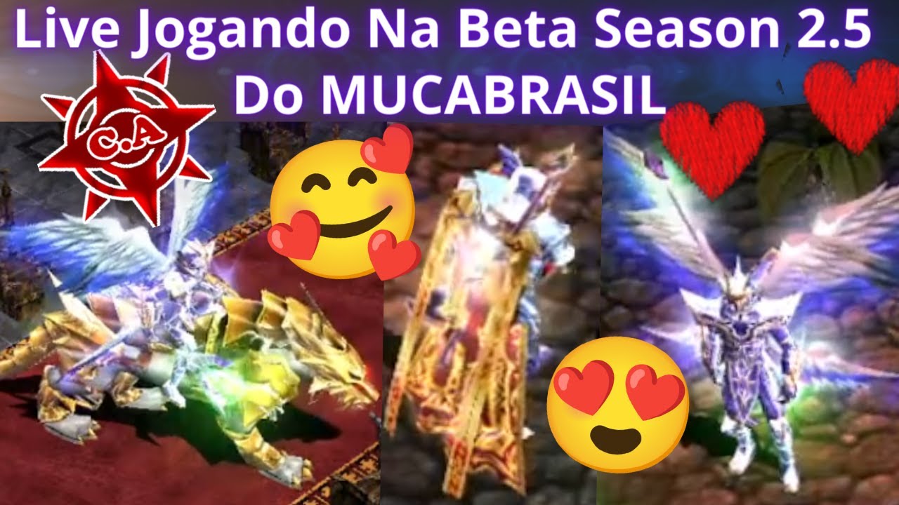 Live Jogando Na Beta Season 2.5 Do MUCABRASIL - YouTube