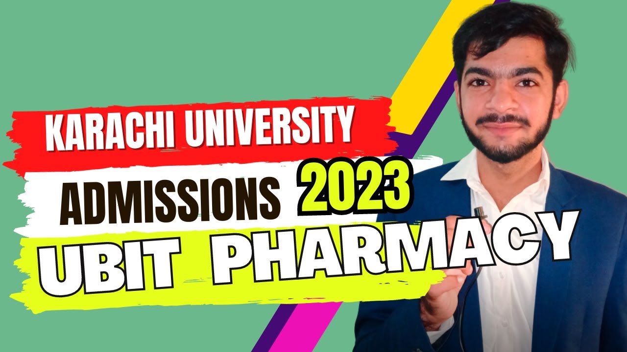 Karachi University Announced Admissions 2023-2024 | KU Ubit | Pharmacy ...