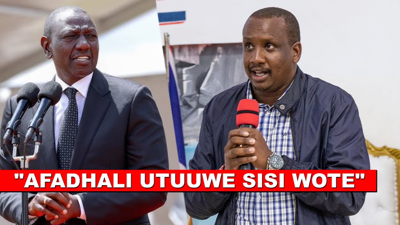 DRAMA!! Listen to what UDA MP Parashina told Ruto face to face days ...