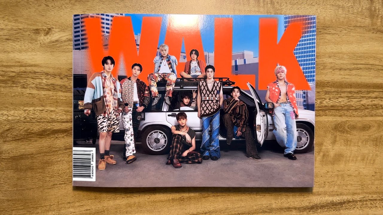 Unboxing NCT 127 Walk The 6th Album (Walk Ver.) - YouTube