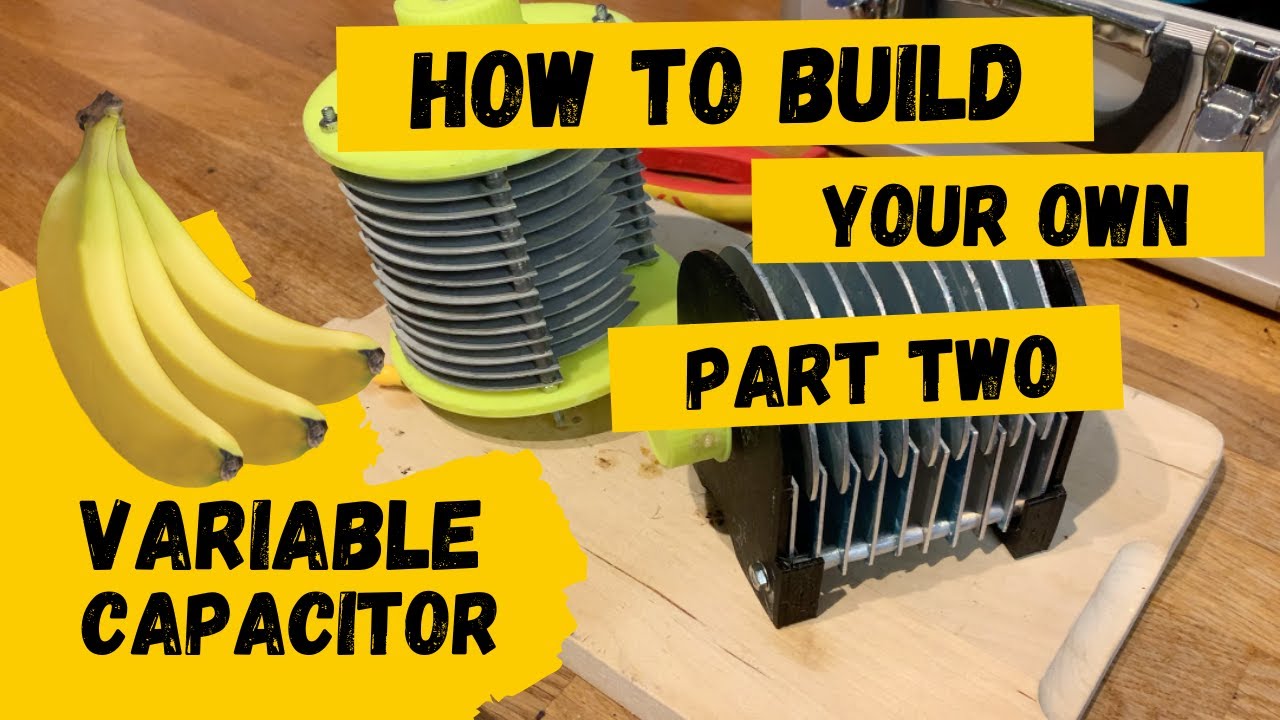 HAM RADIO: Building a Variable Capacitor, Butterfly and Two Plate DIY ...