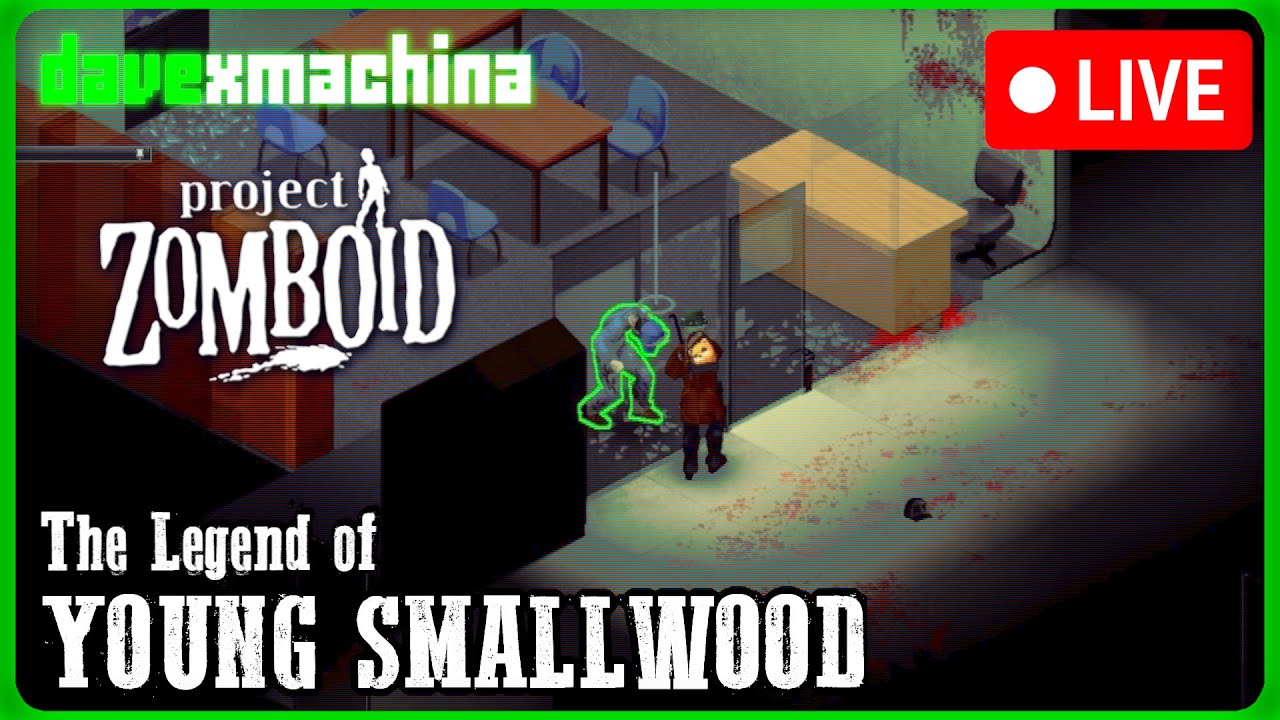Run #8 The Legend of Young Smallwood 🔴Project Zomboid Live - YouTube