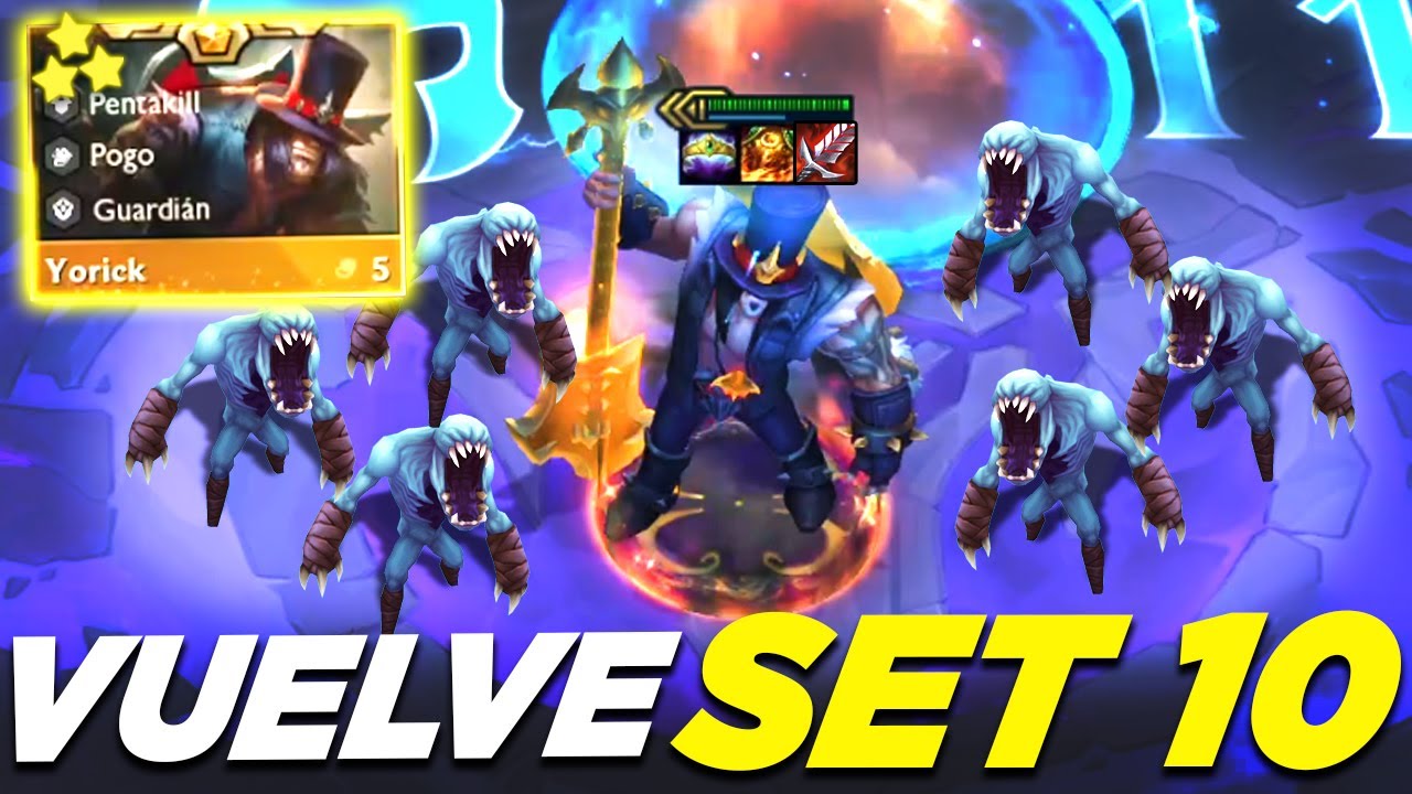 😱 Consigo a YORICK 3 ESTRELLAS en TFT SET 10 - YouTube