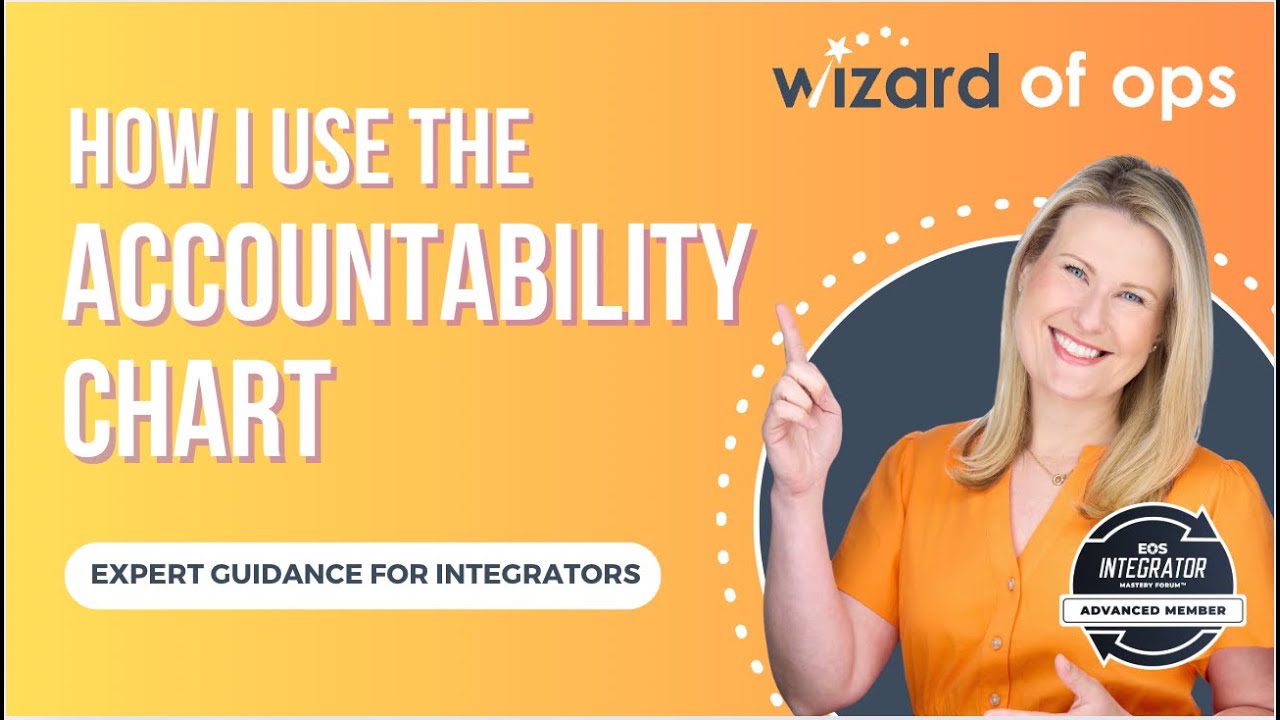 Mastering the EOS® Accountability Chart™: How Integrators Use ...