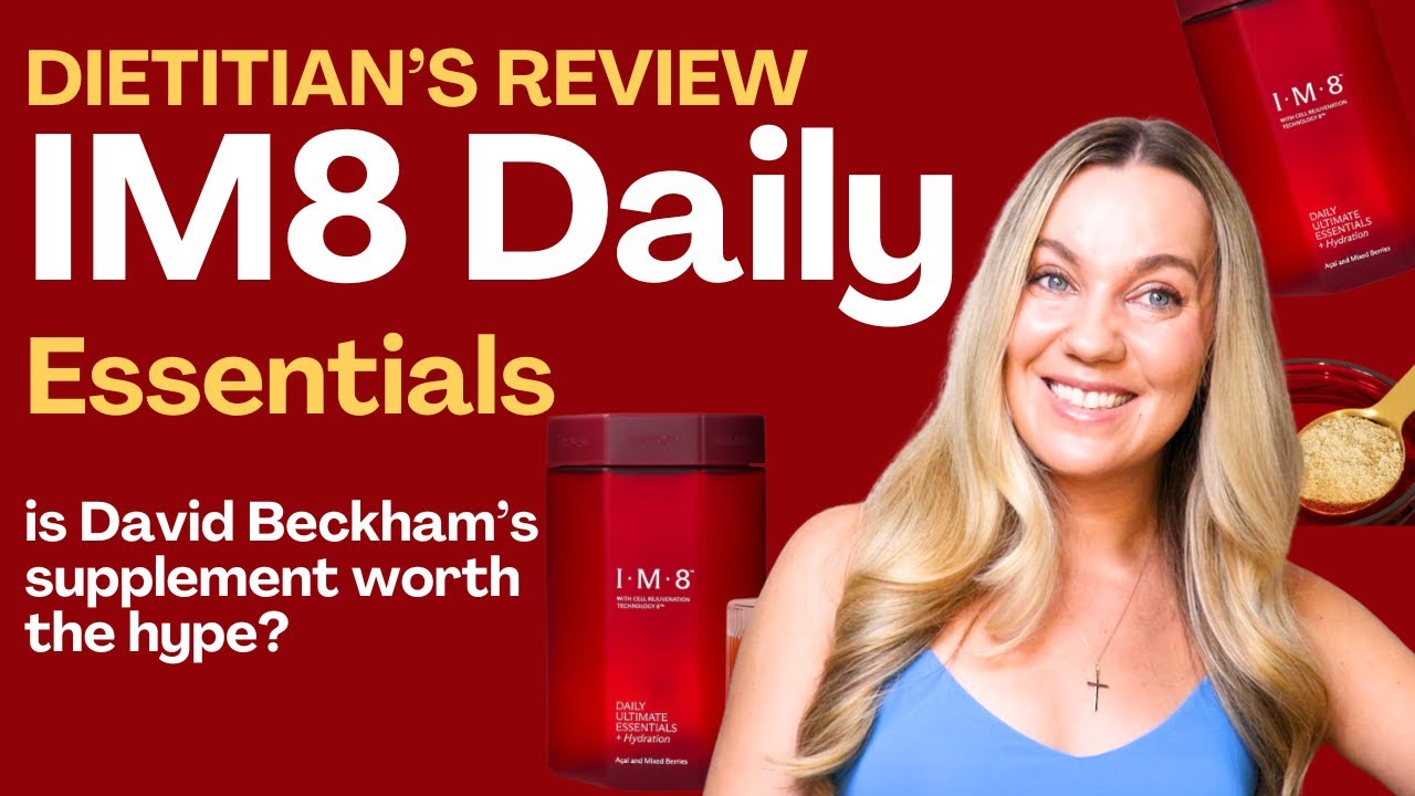 IM8 Daily Essentials Review (NOT SPONSORED) by a dietitian - YouTube