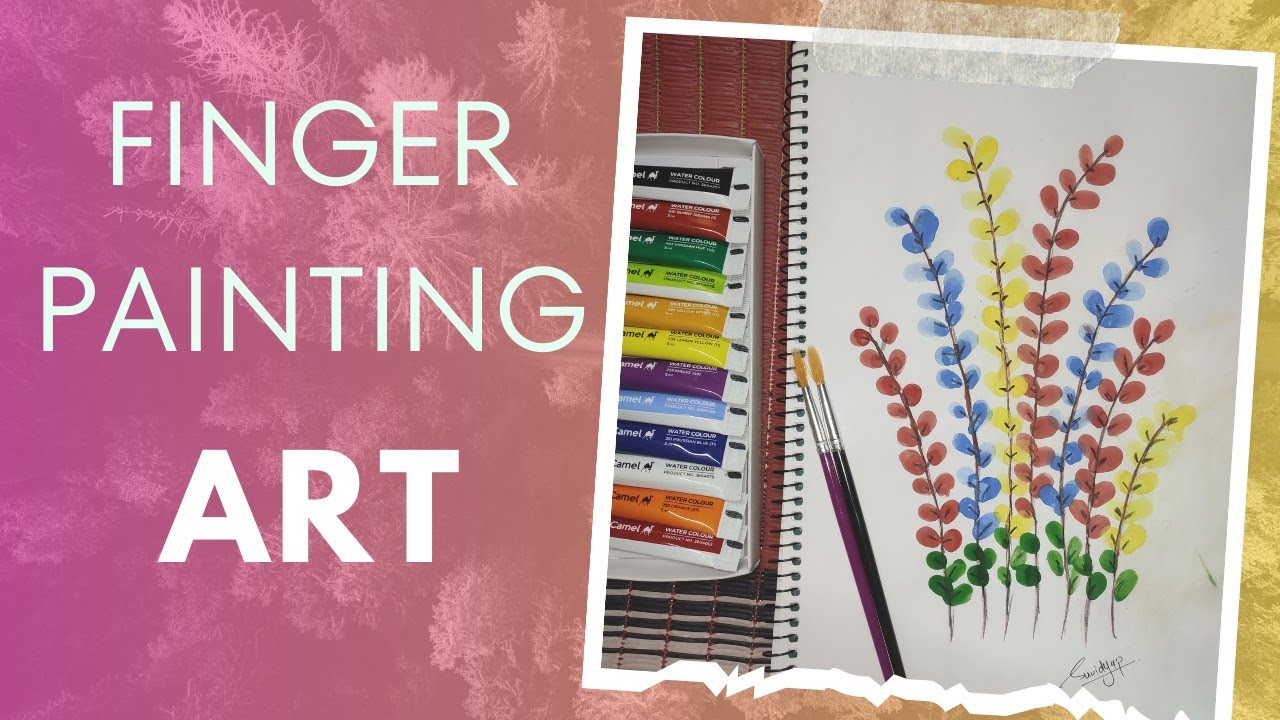 Finger Painting Art | Finger painting Activity | - YouTube