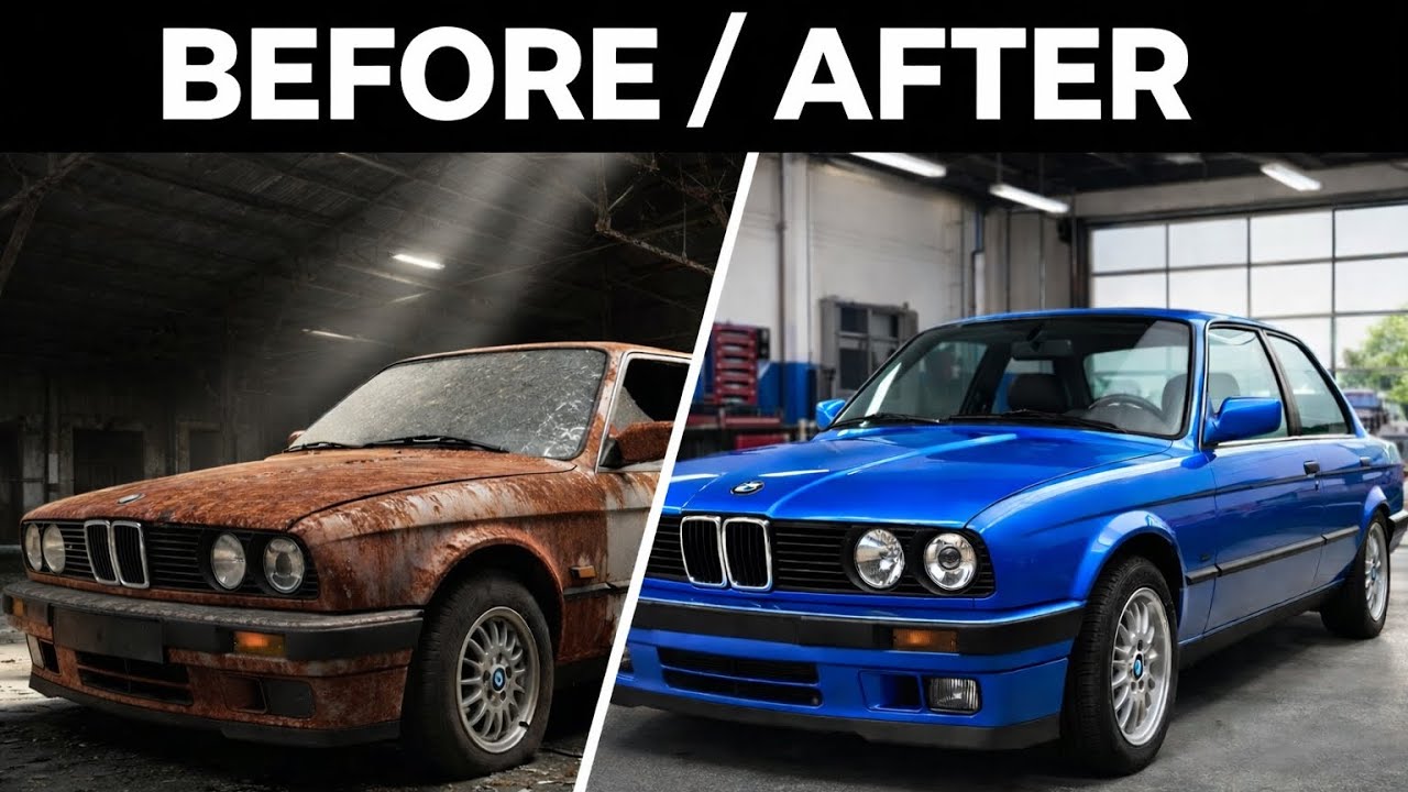 Rusty BMW 3 Series Restoration | Before & After Transformation - YouTube