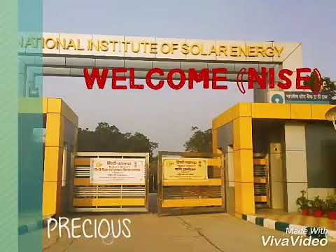 NATIONAL INSTITUTE OF SOLAR ENERGY BATCH-7 - YouTube