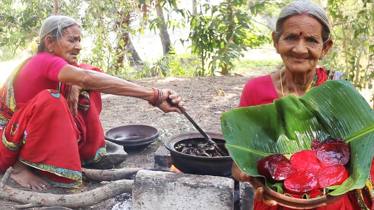 Cooking Goat Blood Fry in my Village || Goat Blood Fry & Goat Blood ...