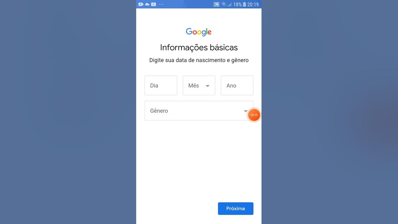 tutorial de como criar conta no YouTube - YouTube