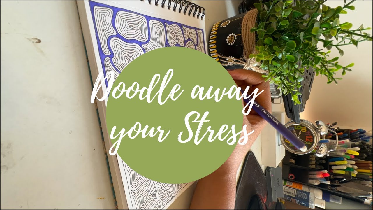 Doodle Art: Relaxing with Art | #doodleart #arttherapy - YouTube