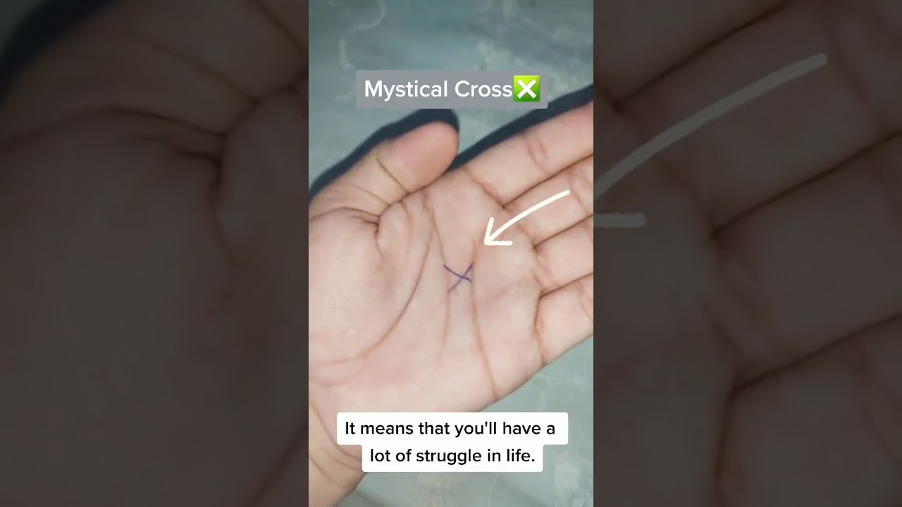 Palm reading#horoscope#mystical cross#🤚🤚 - YouTube
