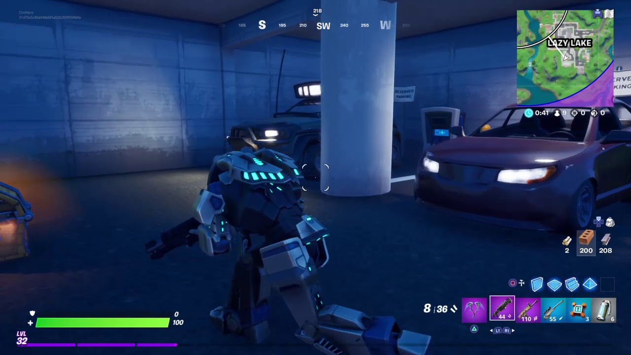 Fortnite victory royale with Mech Leader - YouTube