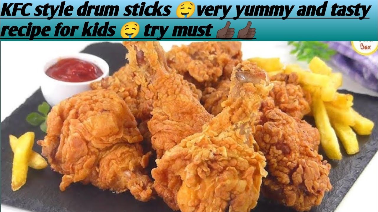 KFC style drum sticks 🤤 spicy 🔥 and juicy drum sticks 🤤 try must#food # ...