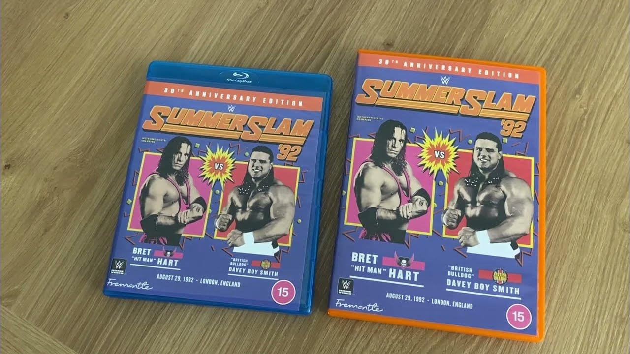 Unboxing WWE SummerSlam 1992 - 30th Anniversary Edition Blu-ray & DVD, Win a Free Copy - YouTube