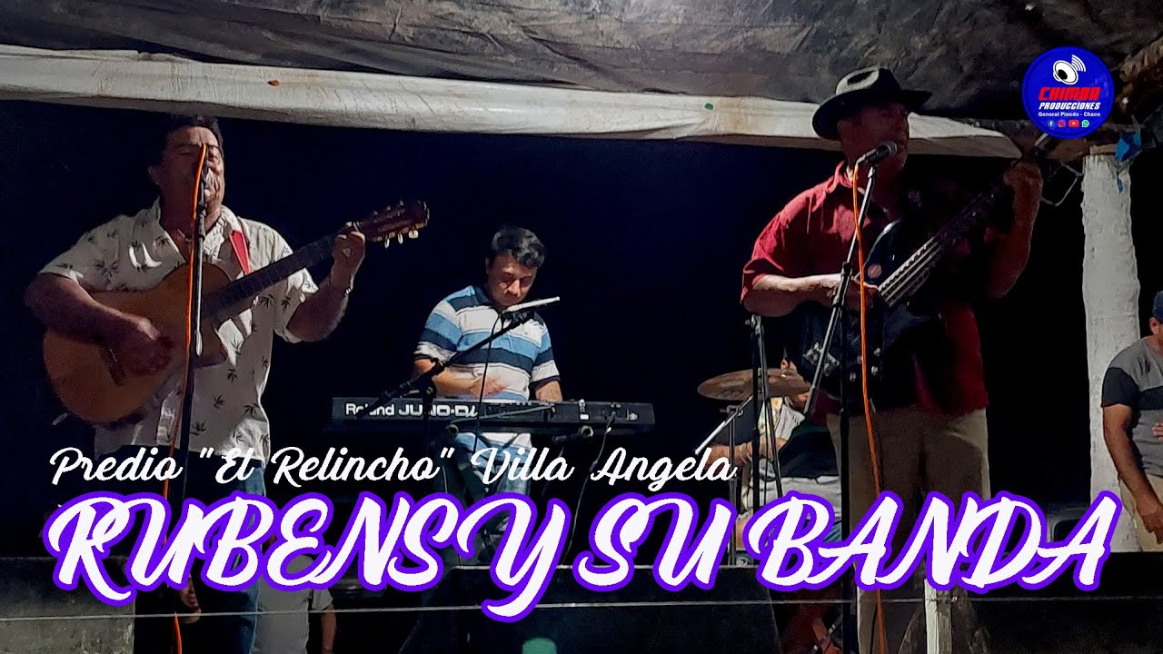 Rubens y su banda en Predio El Relincho, Villa Angela 12 03 23 - YouTube