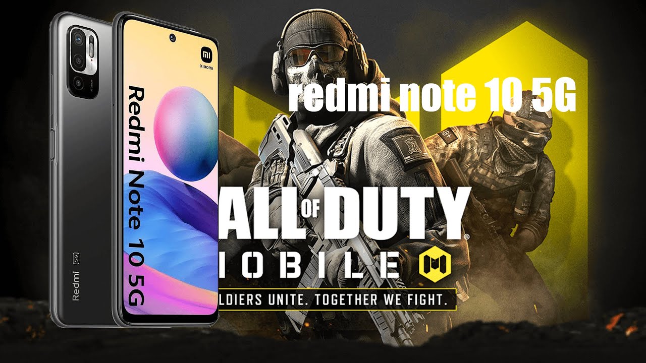 CALL OF DUTY MOBILE on redmi note 10 5G - YouTube