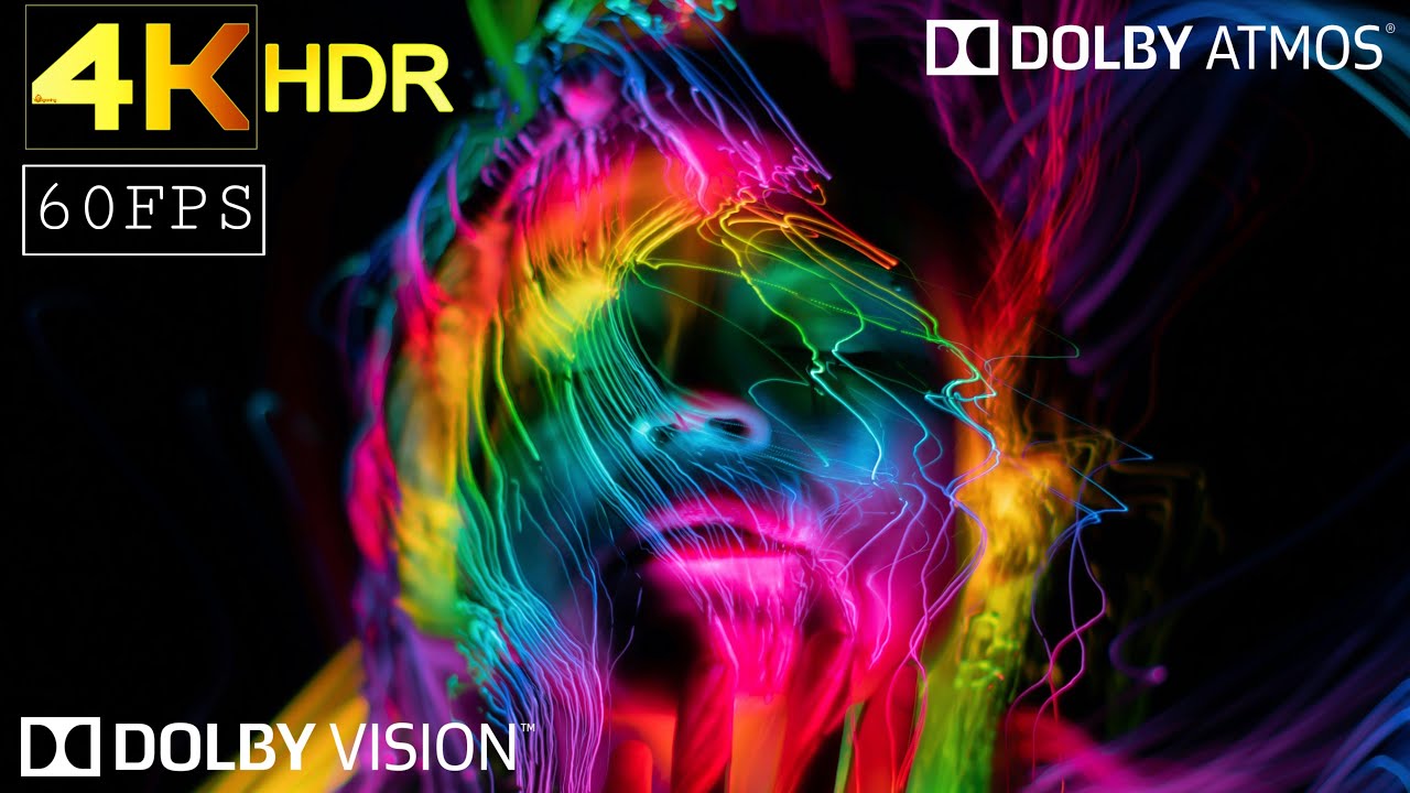 4K 60Fps HDR - Dolby Vision | infinity Colors HDR BLACK LEVEL TEST ...