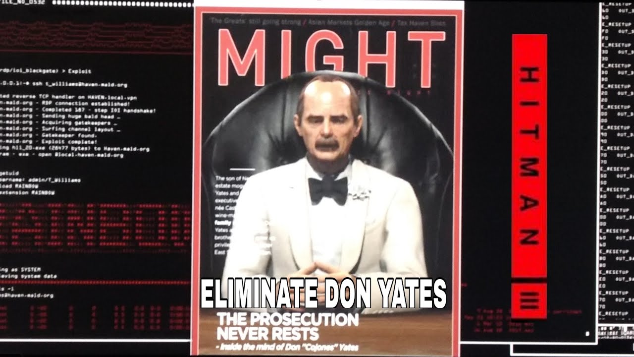HOW TO ELIMINATE DON YATES IN HITMAN 3 (HITMAN III) - THE FAREWELL ...