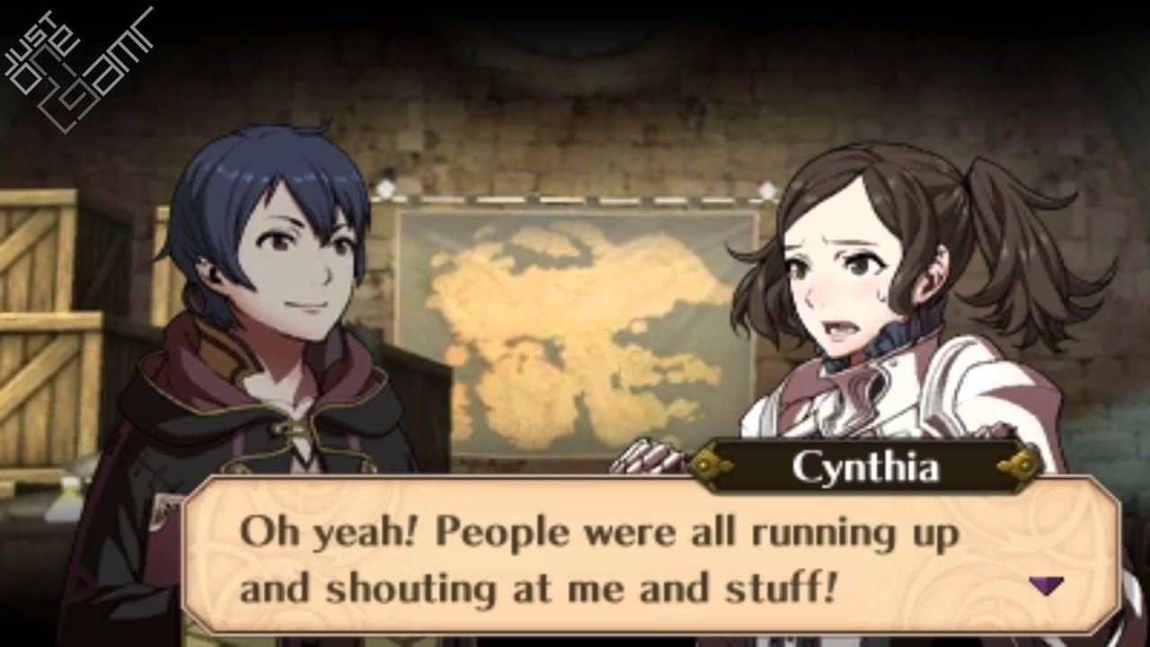 Fire Emblem Awakening - Morgan (Male) & Cynthia Support Conversations ...