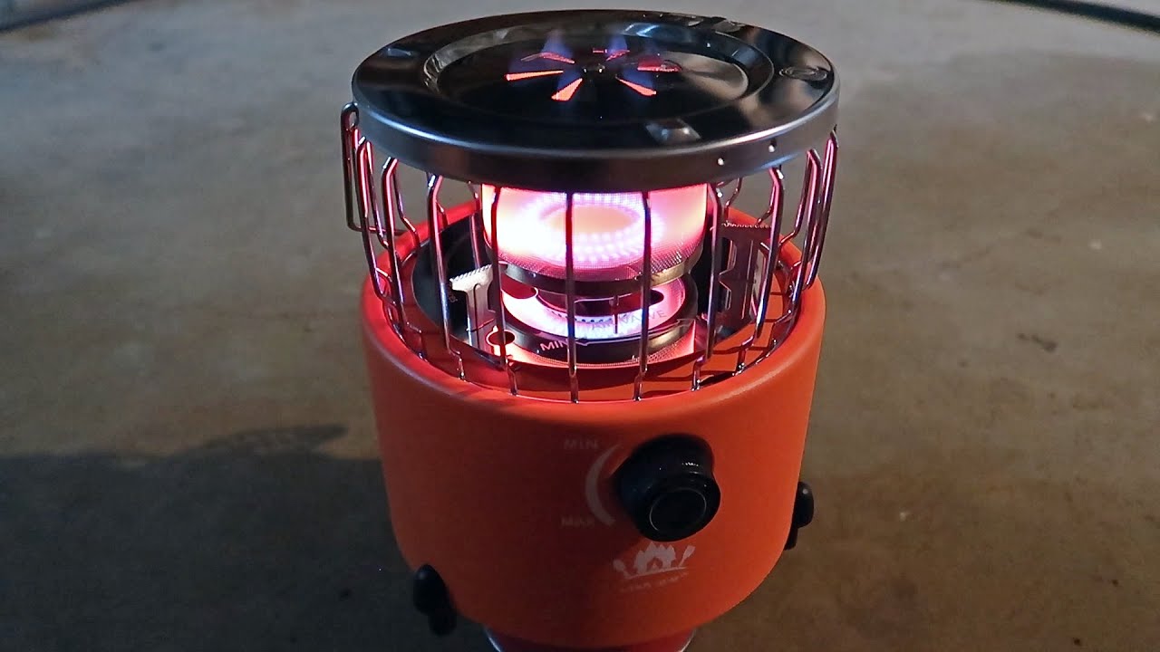 Mini Propane Heater & Stove - YouTube