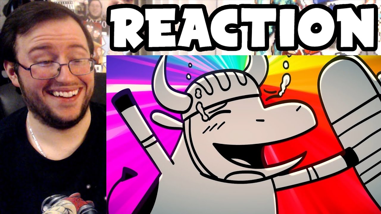 Gor's "REAL MAN! (asdfmovie skateboarding cow song) by TomSka" REACTION ...
