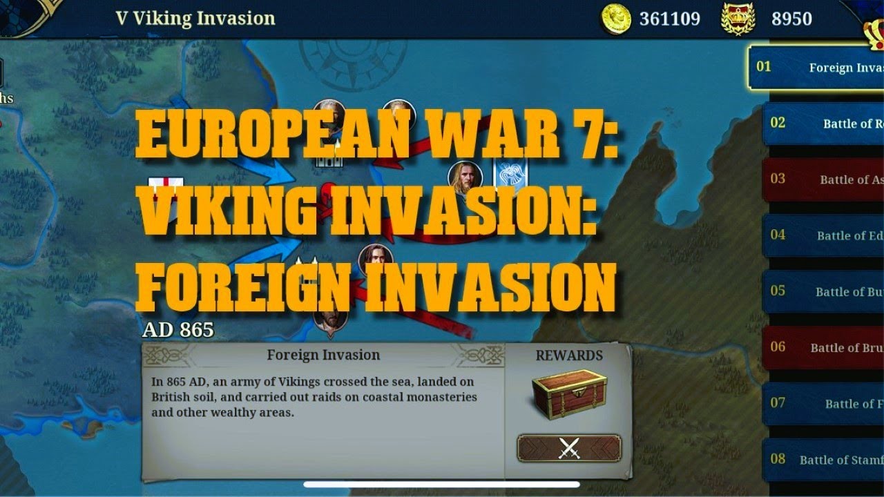 European War 7: Viking Invasion: Foreign Invasion - YouTube