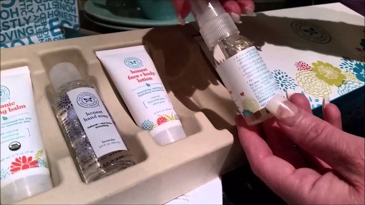 Honest Essential Sample Pack Unboxing - YouTube