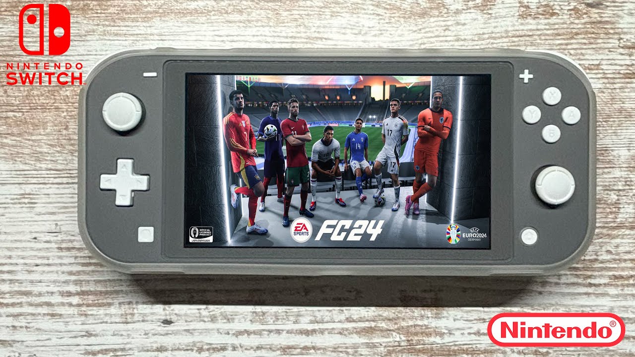 FC 24 Nintendo Switch Lite Gameplay - YouTube