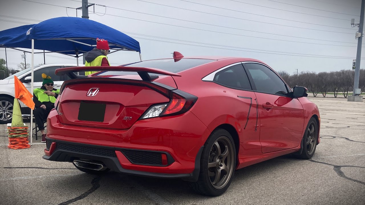 Civic Si AutoCross Day 1 - YouTube