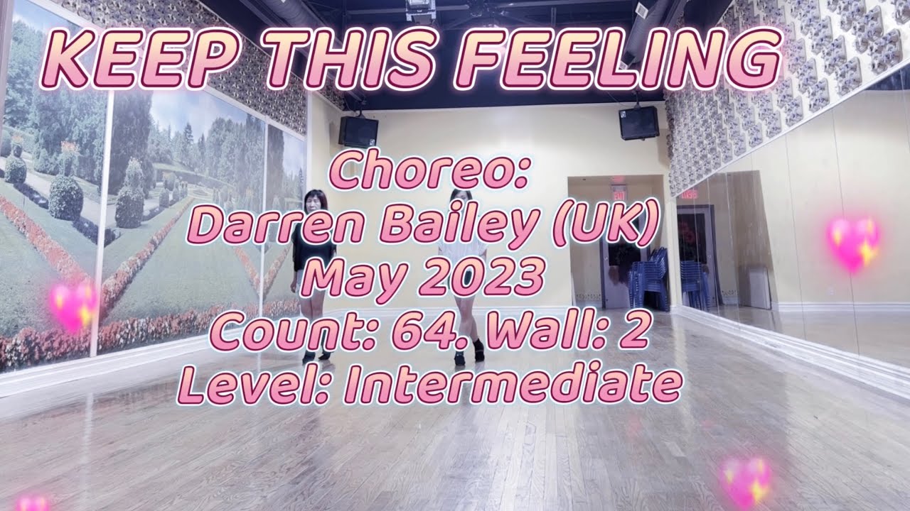 KEEP THIS FEELING Line Dance - YouTube