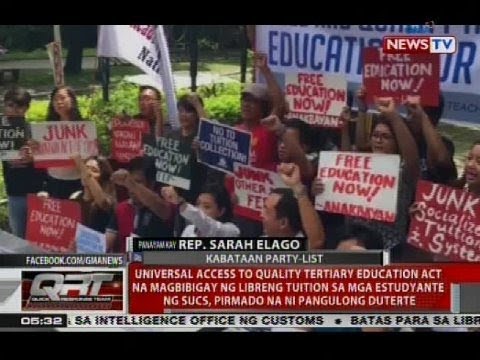 QRT: Panayam kay Rep. Sarah Elago, Kabataan Party-list - YouTube