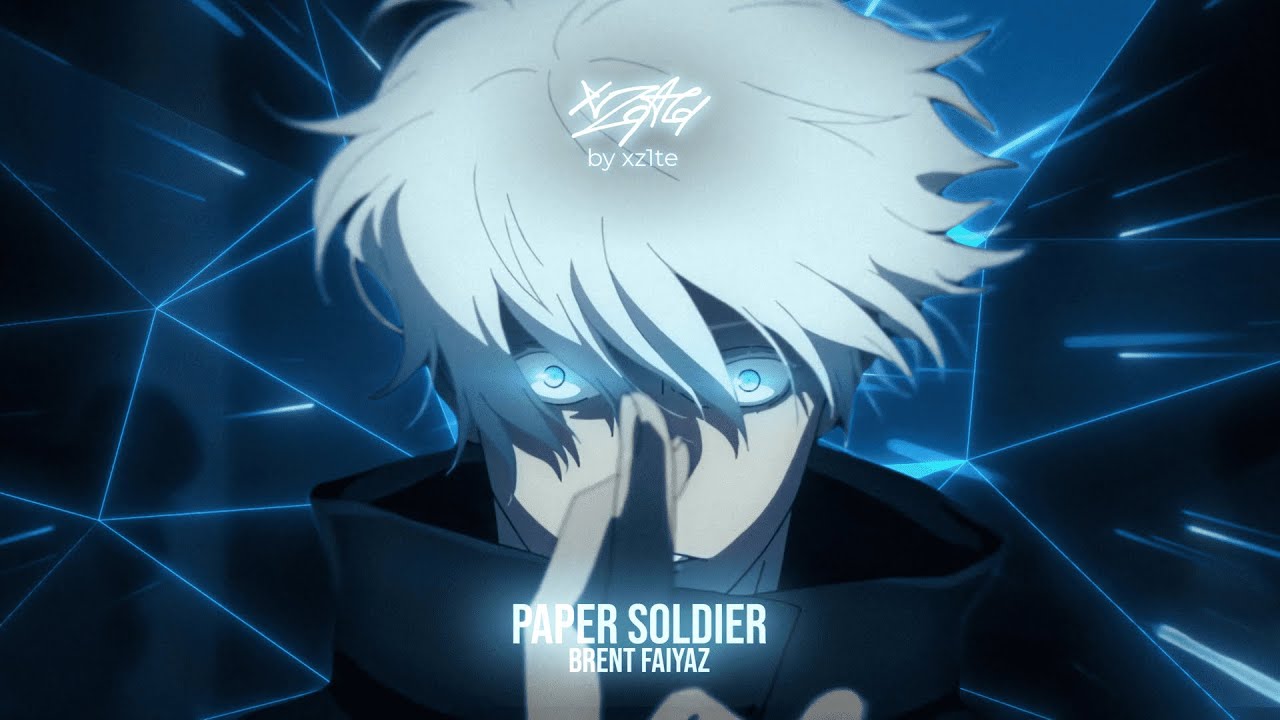 ⁅BRENT FAIYAZ - PAPER SOLDIER⁆ - JJK EDIT (AMV/Edit) - YouTube