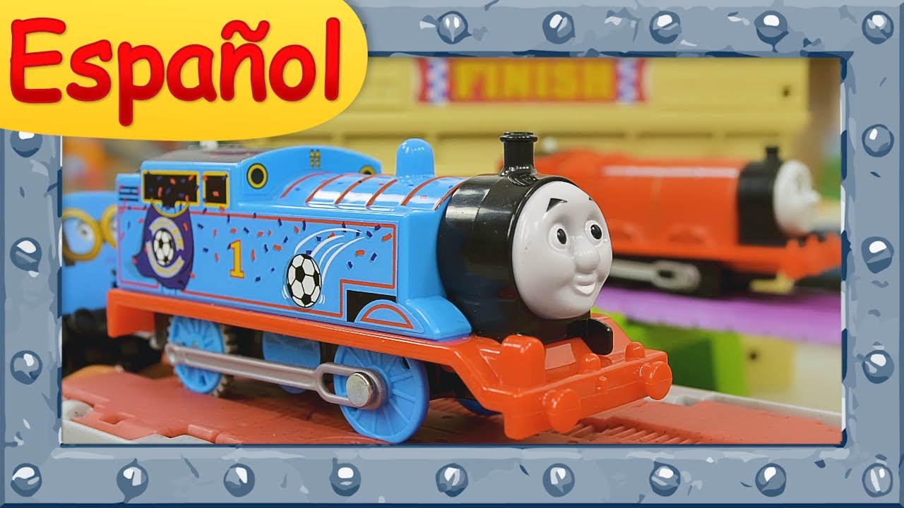 Thomas y sus Amigos - Rojo o Azul? Qué color es el Más Rápido? - YouTube