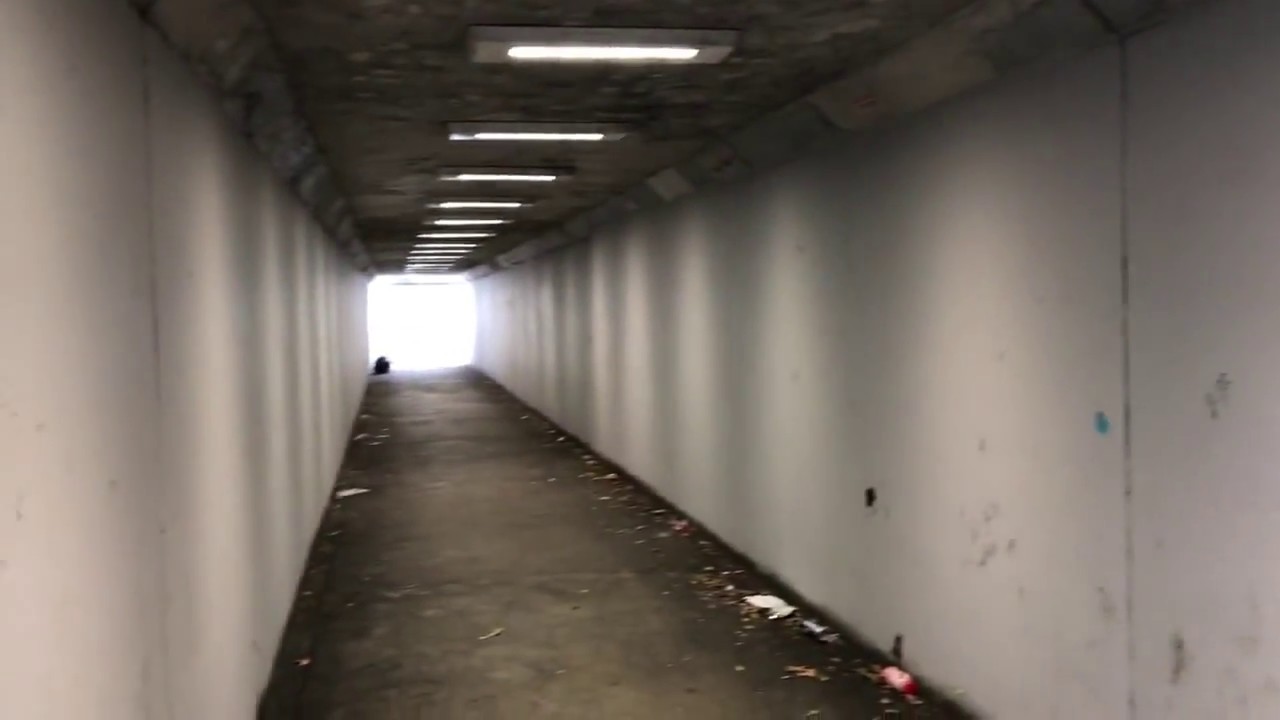 Scary under-path clip - YouTube