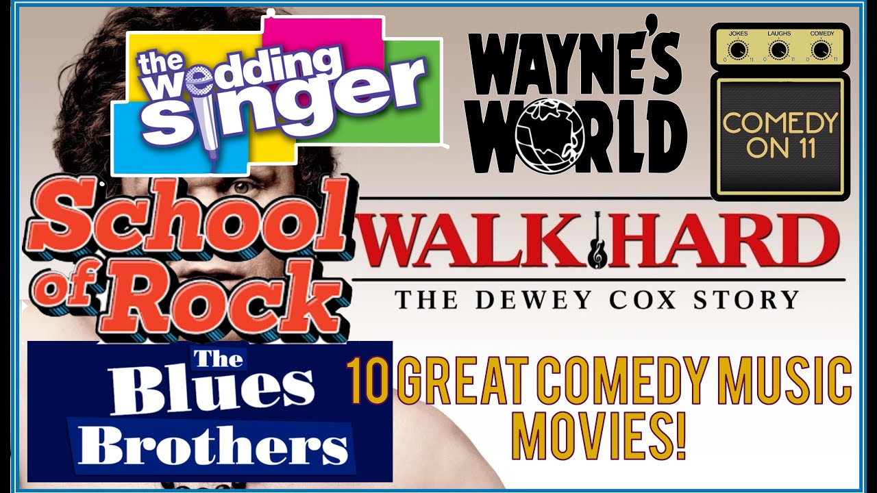 10 Great Music Comedy Movies - Comedy On 11! - YouTube