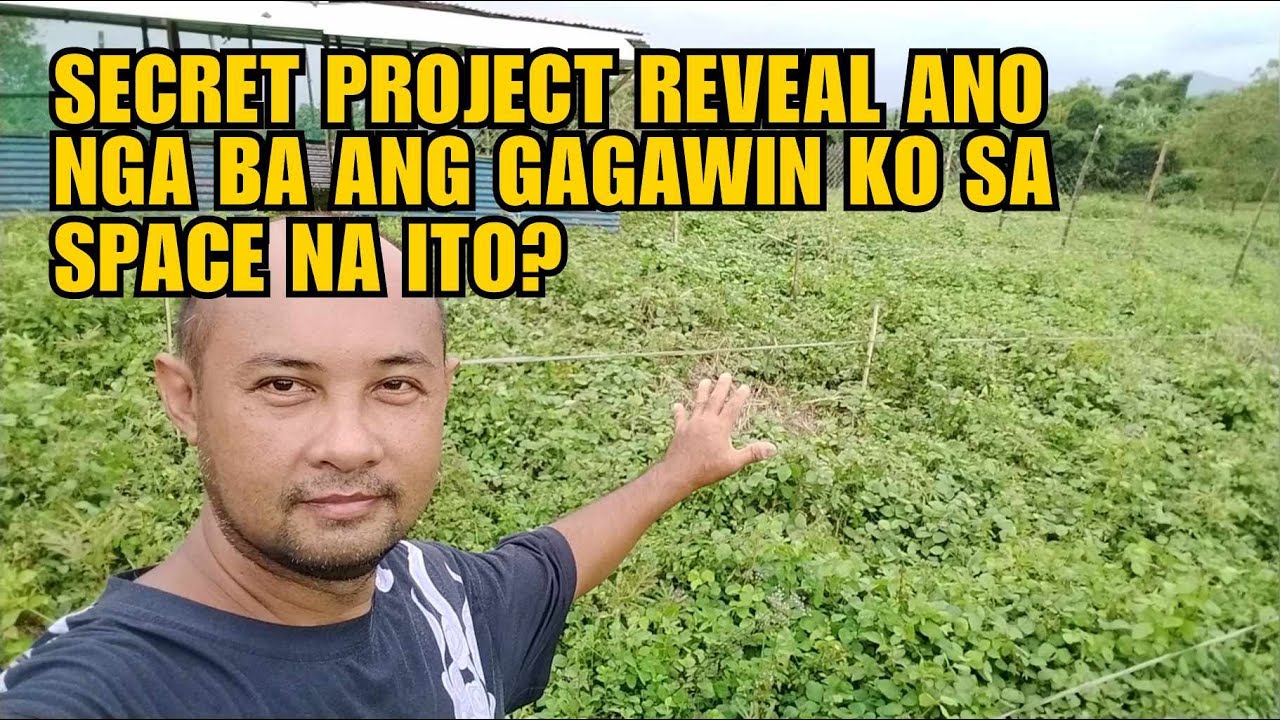 SECRET PROJECT REVEAL ANO NGA BA ANG GAGAWIN KO SA SPACE NA ITO? - YouTube