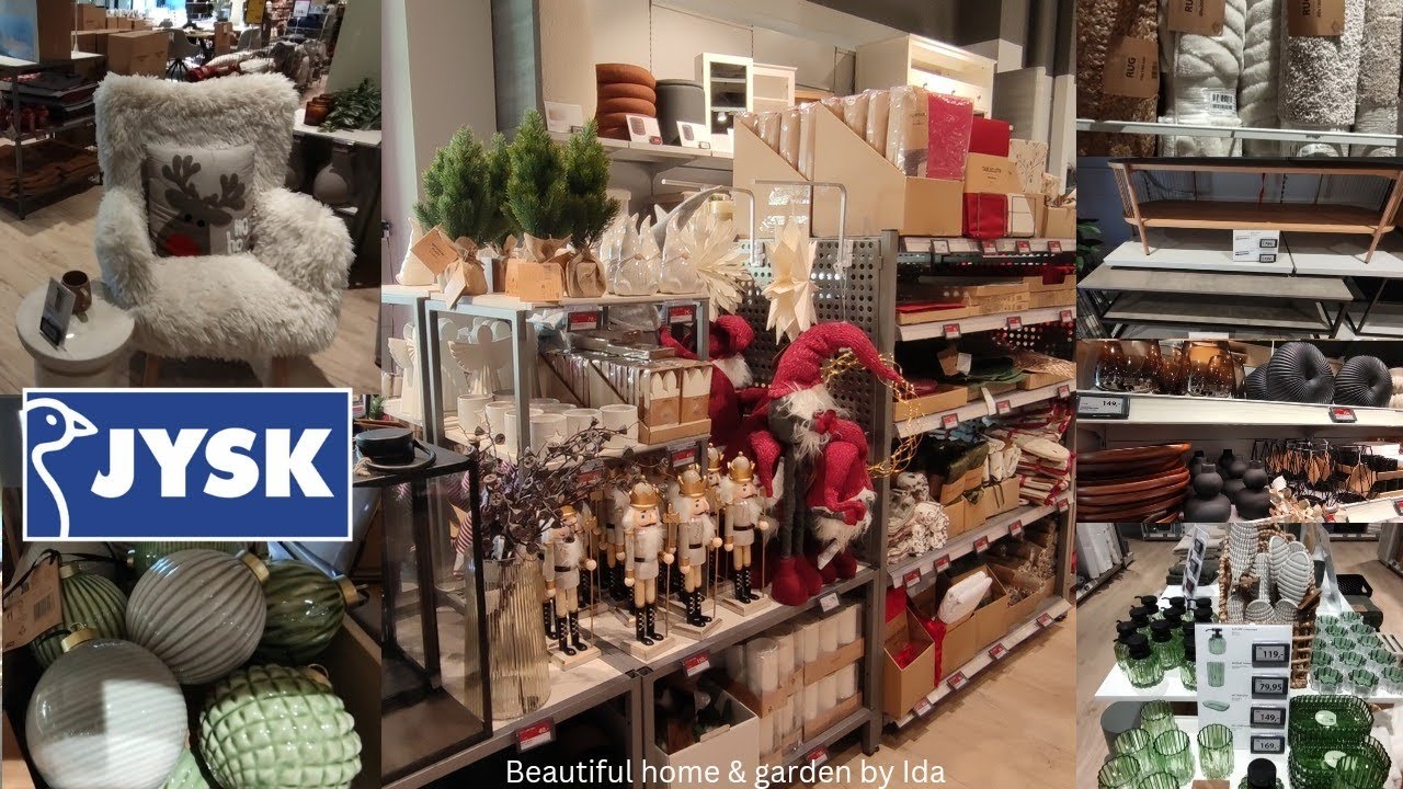 JYSK | Christmas decor & full tour! | Scandinavian style - YouTube