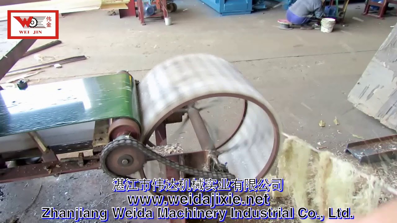 banana extraction machine(decorticator decortication) - YouTube