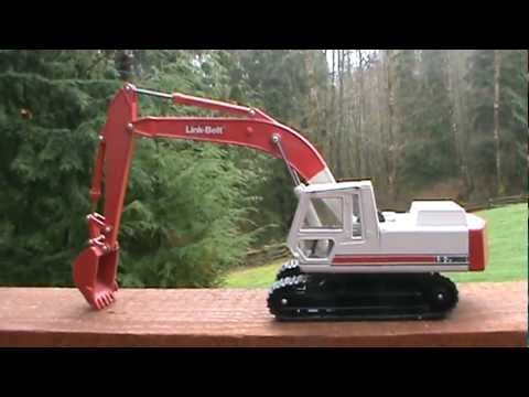 Link-Belt excavator collection - YouTube