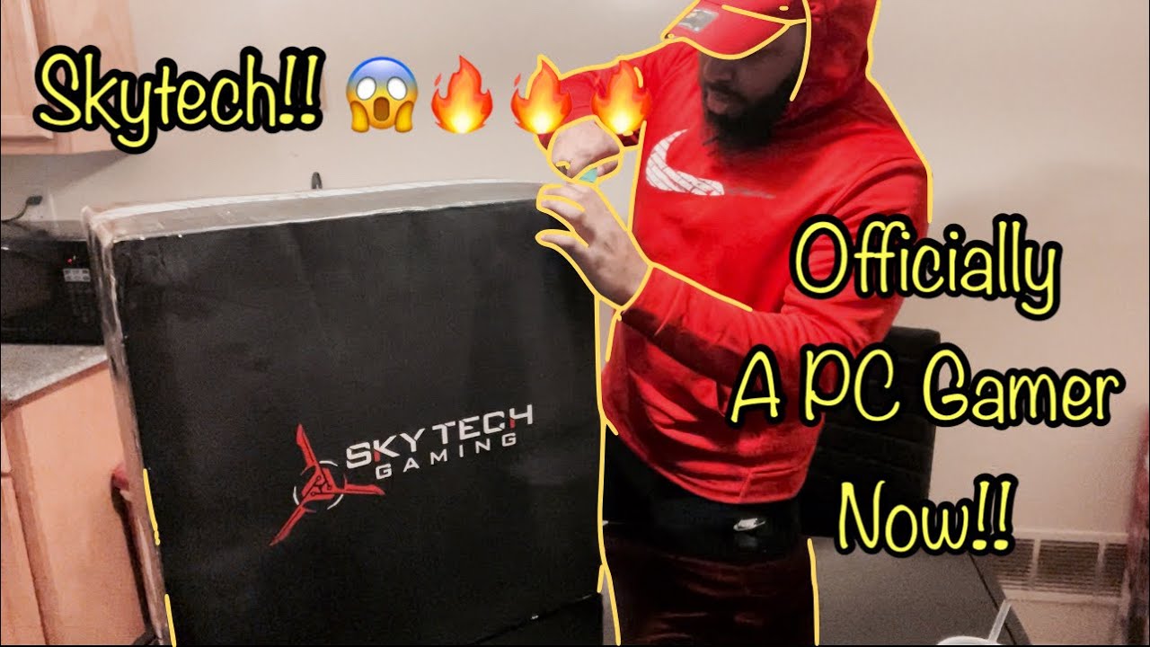 UNBOXING MY NEW SKYTECH GAMING PC!!!! (From A Xbox Owner Prospective ...
