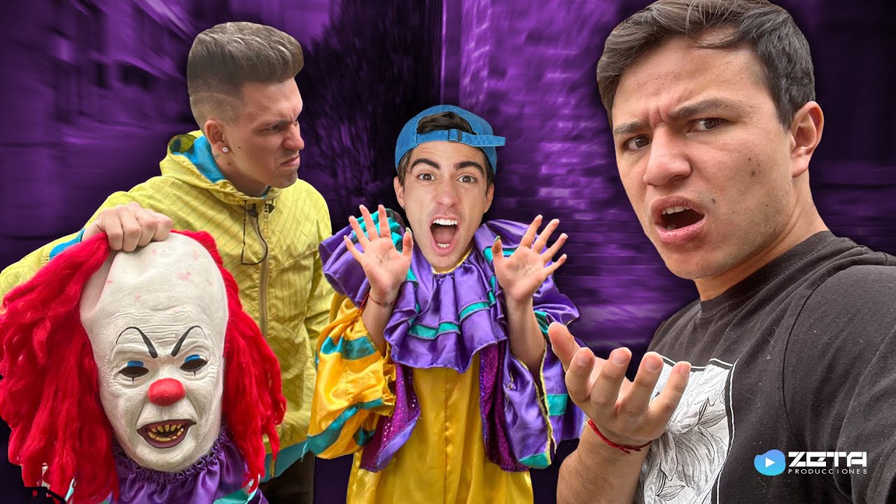 DESCUBRIMOS LA VERDADERA IDENTIDAD DEL PAYASO ASESINO 😱😱* ¡Le quitamos ...