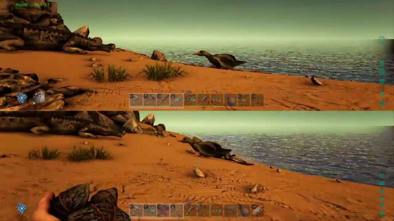 PS4: ARK: Survival Evolved (splitscreen) (part 14) ,Gameplay - YouTube