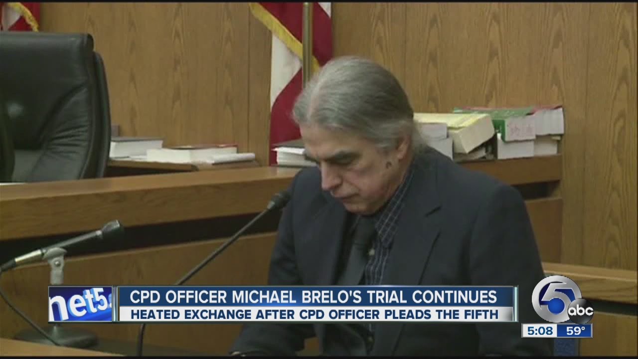 CPD Officer Invokes Fifth Amendment right during Michael Brelo trial ...