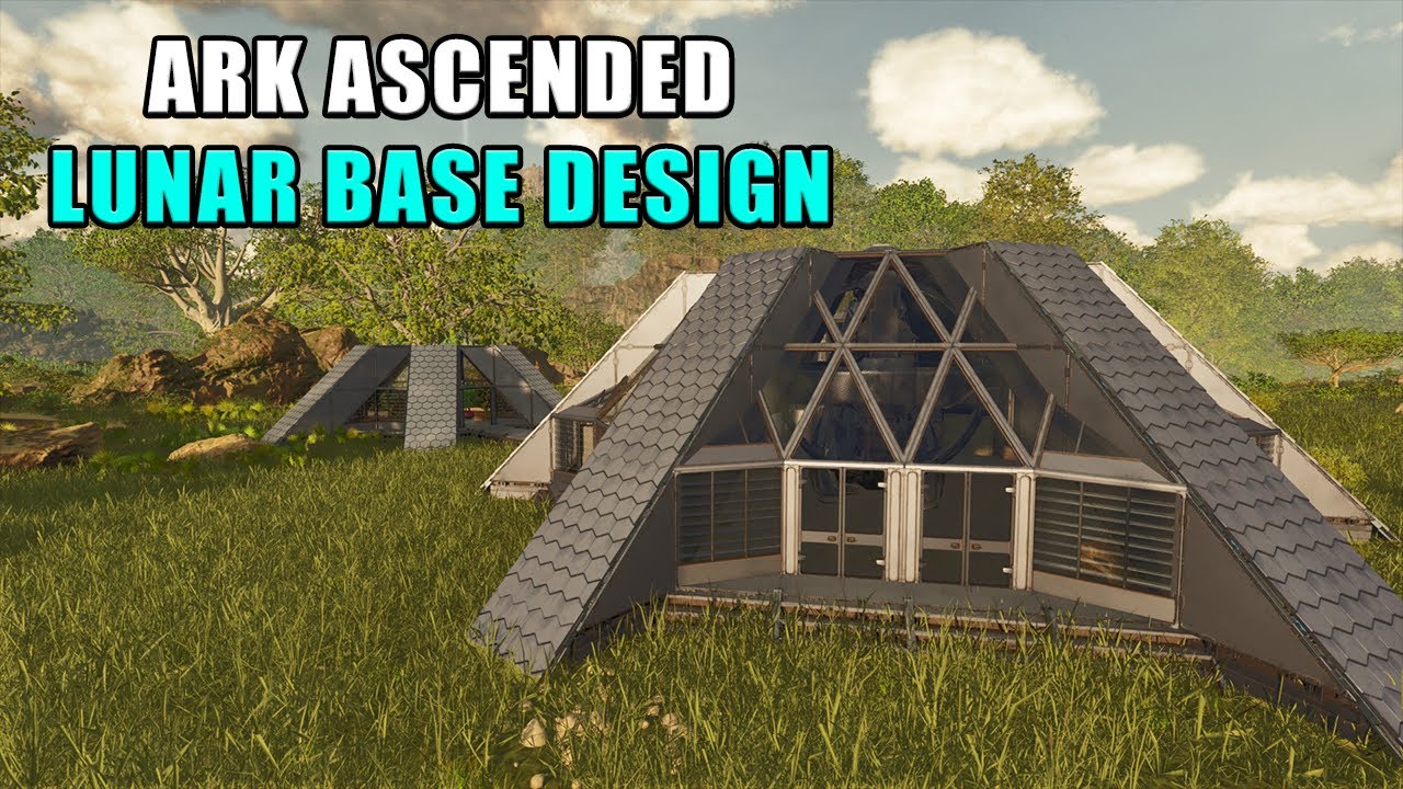 ARK Survival Ascended | Lunar Base | Unofficial - YouTube