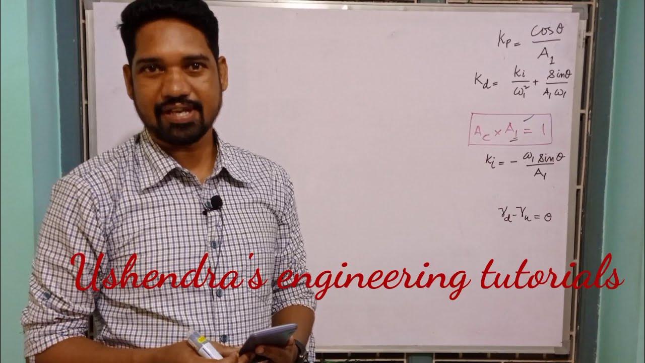 designing a PID controller |compensation |control systems|ushendra's engineering tutorials ...