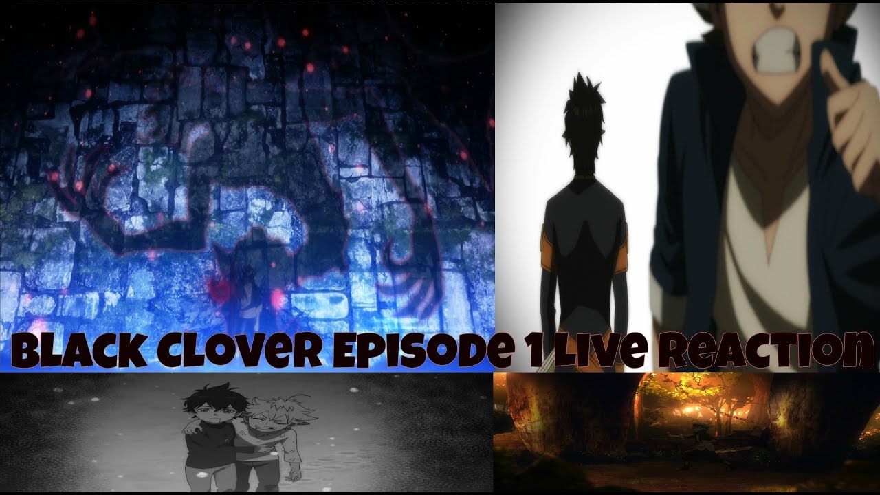 Black Clover Episode 1 Live Reaction and First Impression - YouTube