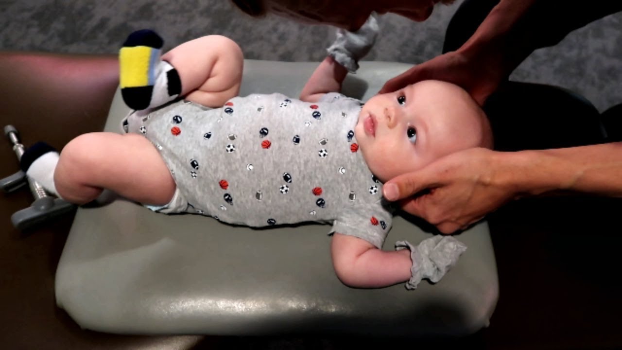 TAKING OUR NEWBORN TO THE CHIROPRACTOR // Colicky Baby! - YouTube